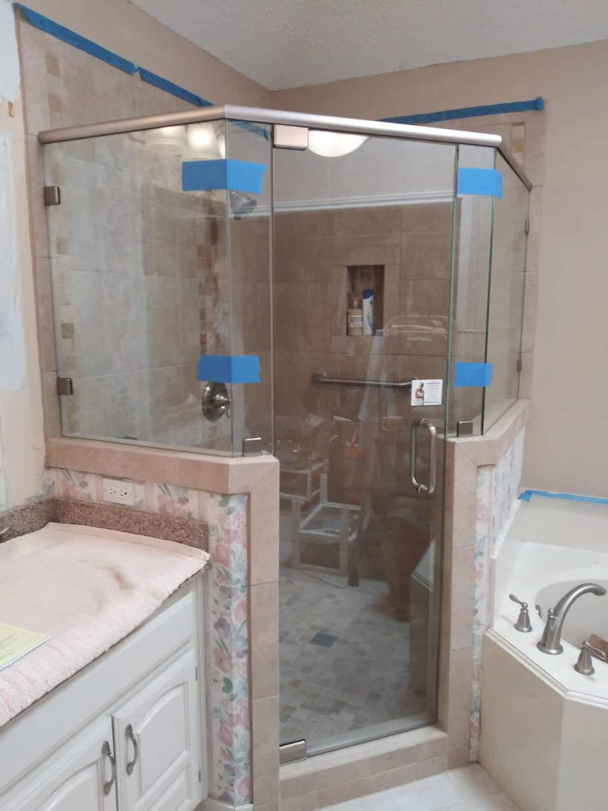No.1 Best Framed Shower Glass Doors Services - Plano Bath LLC